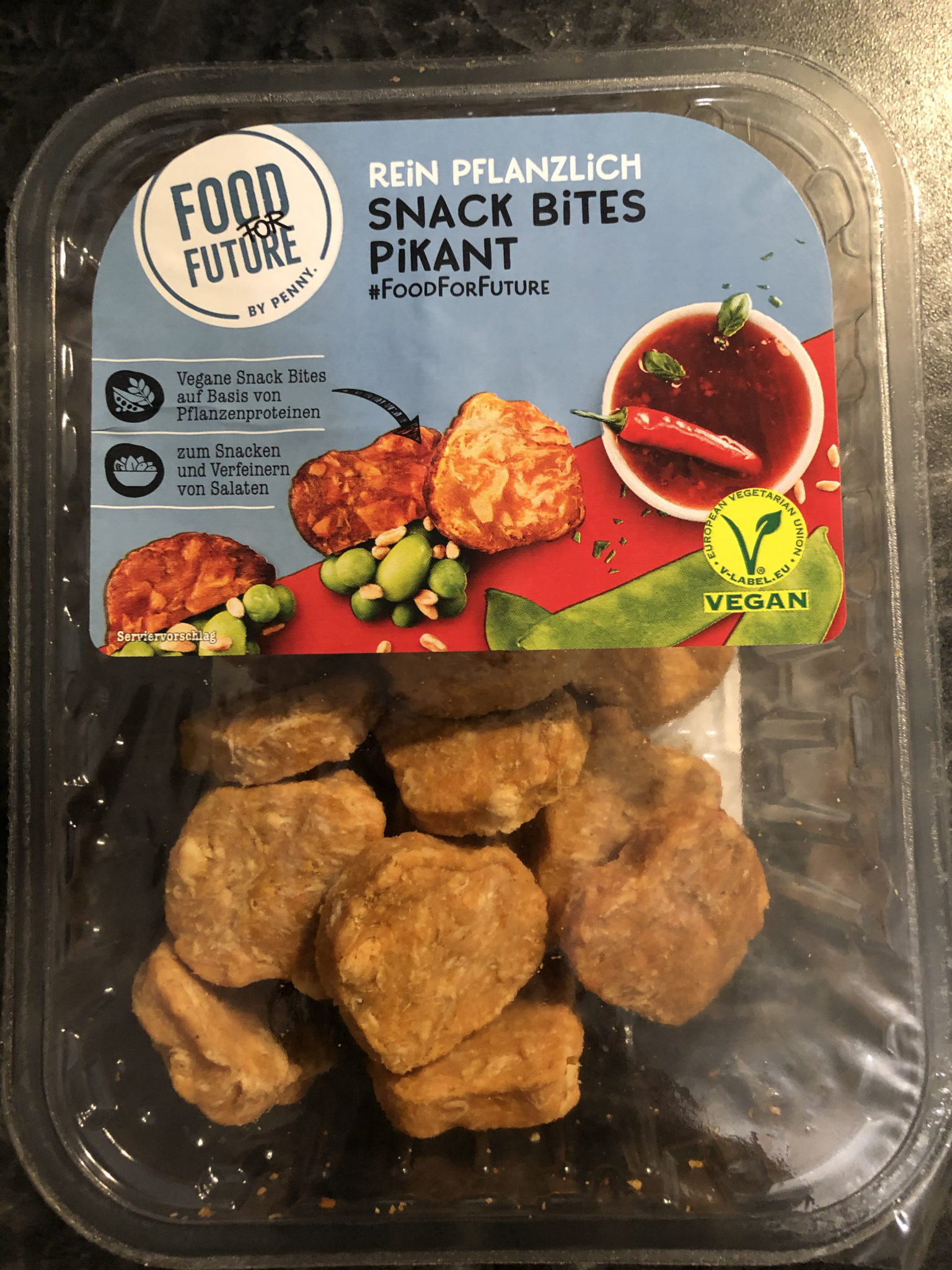 Snack Bites Classic und Pikant von Penny – KISS – The vegan